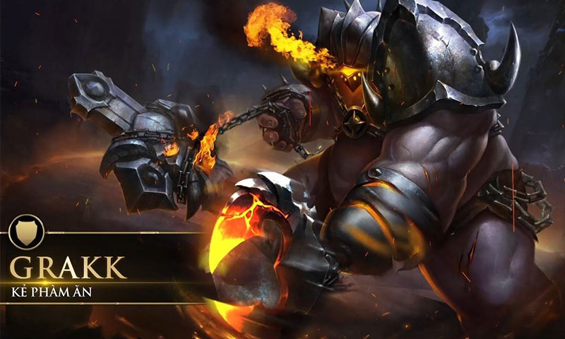 Lên đồ Grakk, bảng ngọc và phù hiệu Grakk chuẩn 2025